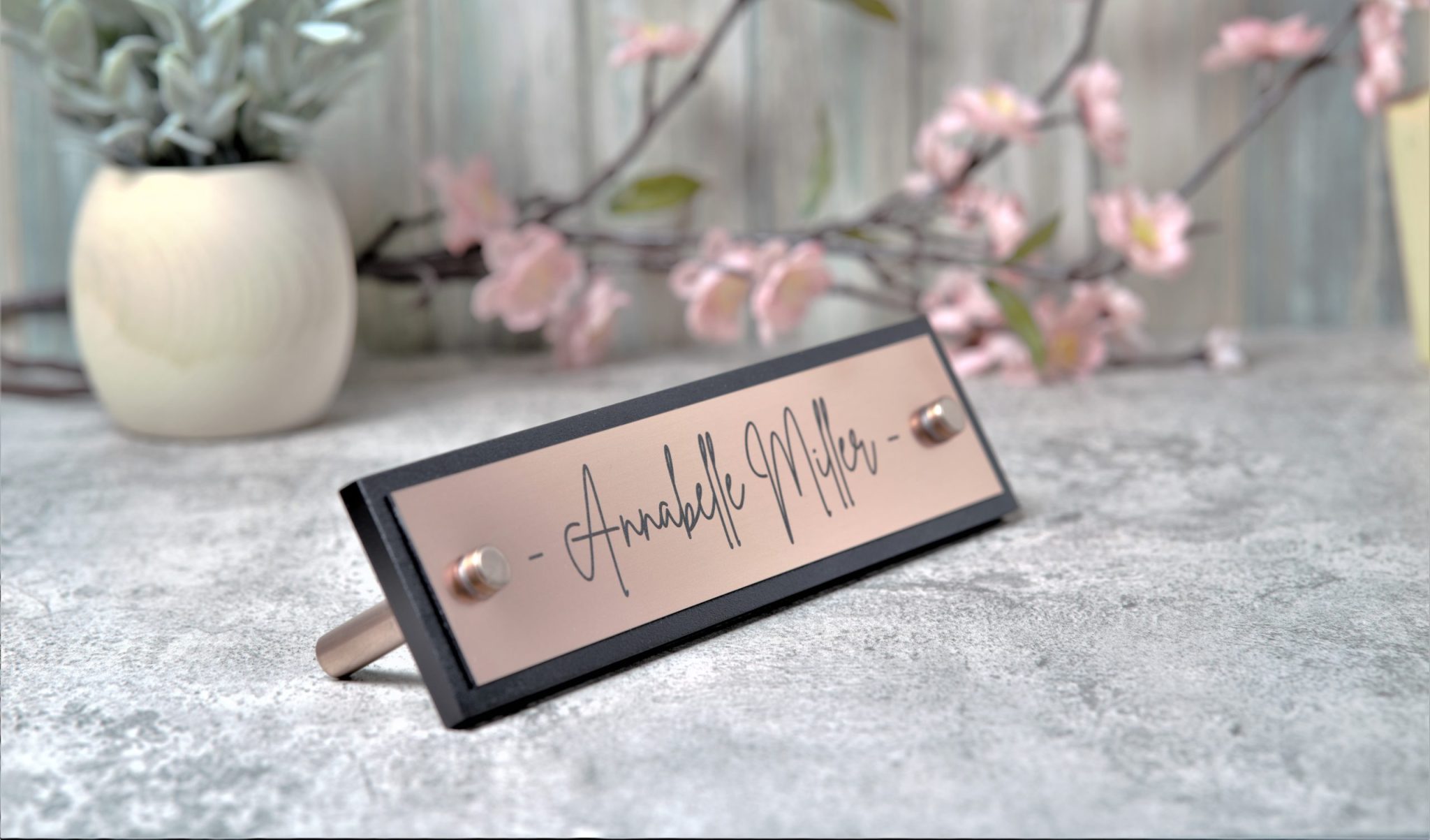 Wooden Desk Name Plate Work Decor 10 X 2 5 Garo Signs wooden-desk-name-plate-work-decor-10-x-2-5-garo-signs