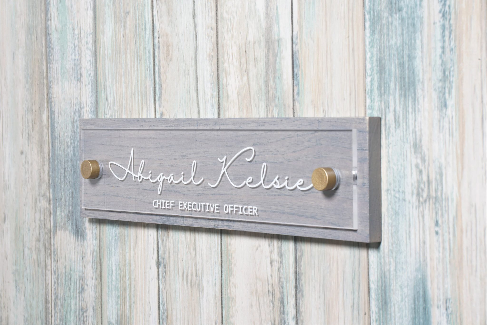 Door Sign / Door Name Plate / Wall Sign Name Plate 10 x 2.5 Inches ...