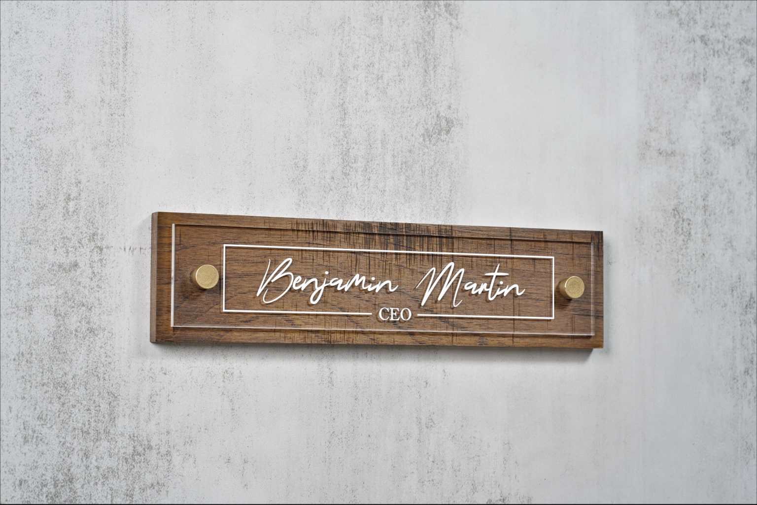 Door Sign / Door Name Plate / Wall Sign Name Plate 10 x 2.5 Inches ...